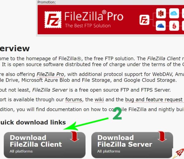 آپلود فایل در هاست سی پنل و دایرکت ادمین با FTP تصویری